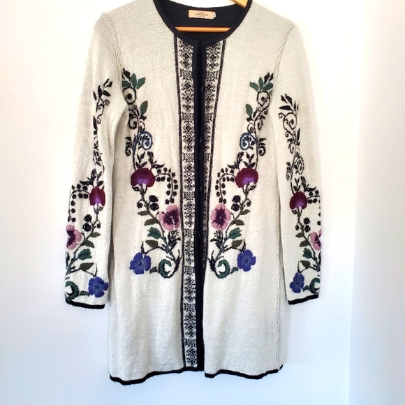 Simply Natural Designs | Sweaters | Alpaca Hannah Duster Long Sweater ...